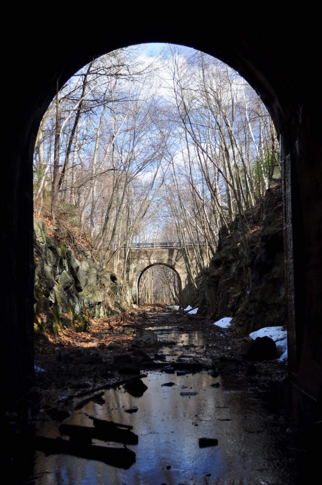 The Reversed View of Massachusetts: Clinton Tunnel, Clinton