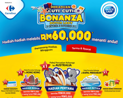 Peraduan Cuti-Cuti Bonanza Dutch Lady - Malaysia Online and Offline ...