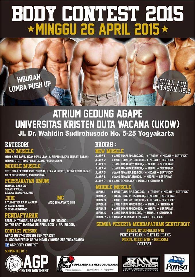 KEJUARAAN BINARAGA DAN BODY CONTEST YOGYAKARTA