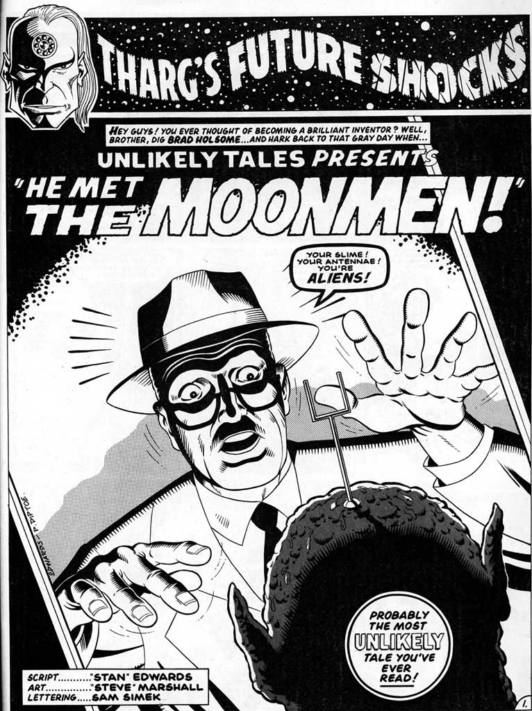 Splank!: Tharg Future Shocks Steve Ditko