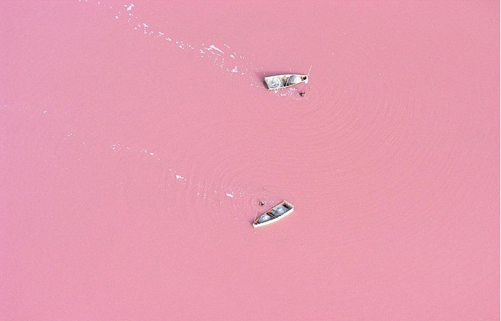 design-dautore: Il lago rosa del Senegal