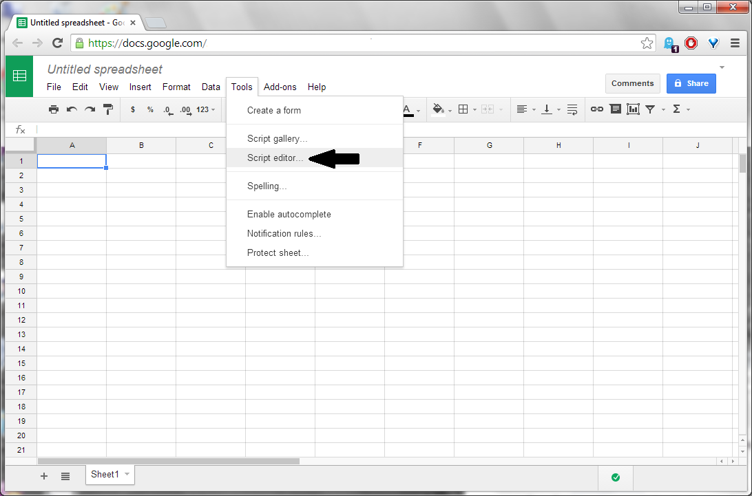 Front-end Google BigQuery with a Google Spreadsheet Part 4 - The Script ...