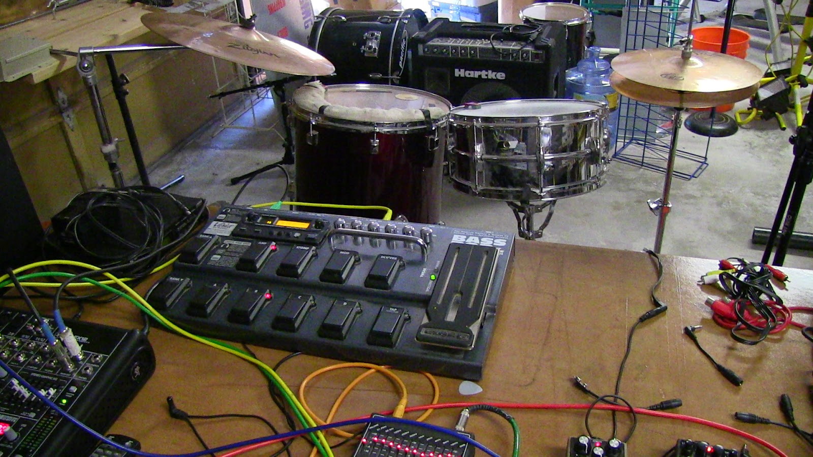 Go-Kustom: New Studio Percussion Area