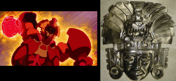 7. Chronomaly Aztec Mask Golem // OOPArts Aztec Mask Golem