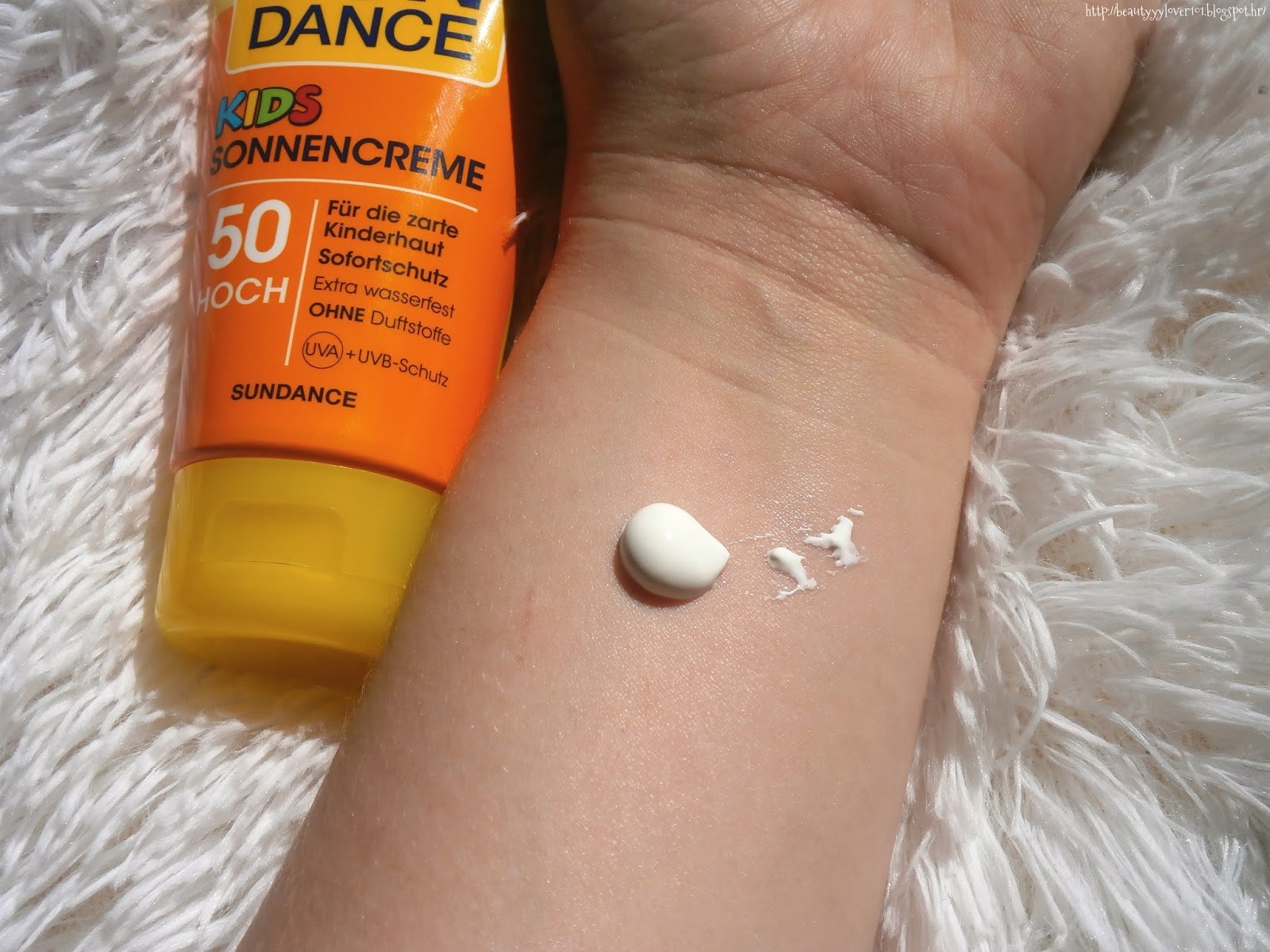 DM SUN DANCE DJEČJA KREMA ZA SUNČANJE SPF 50 - beautyyylover101