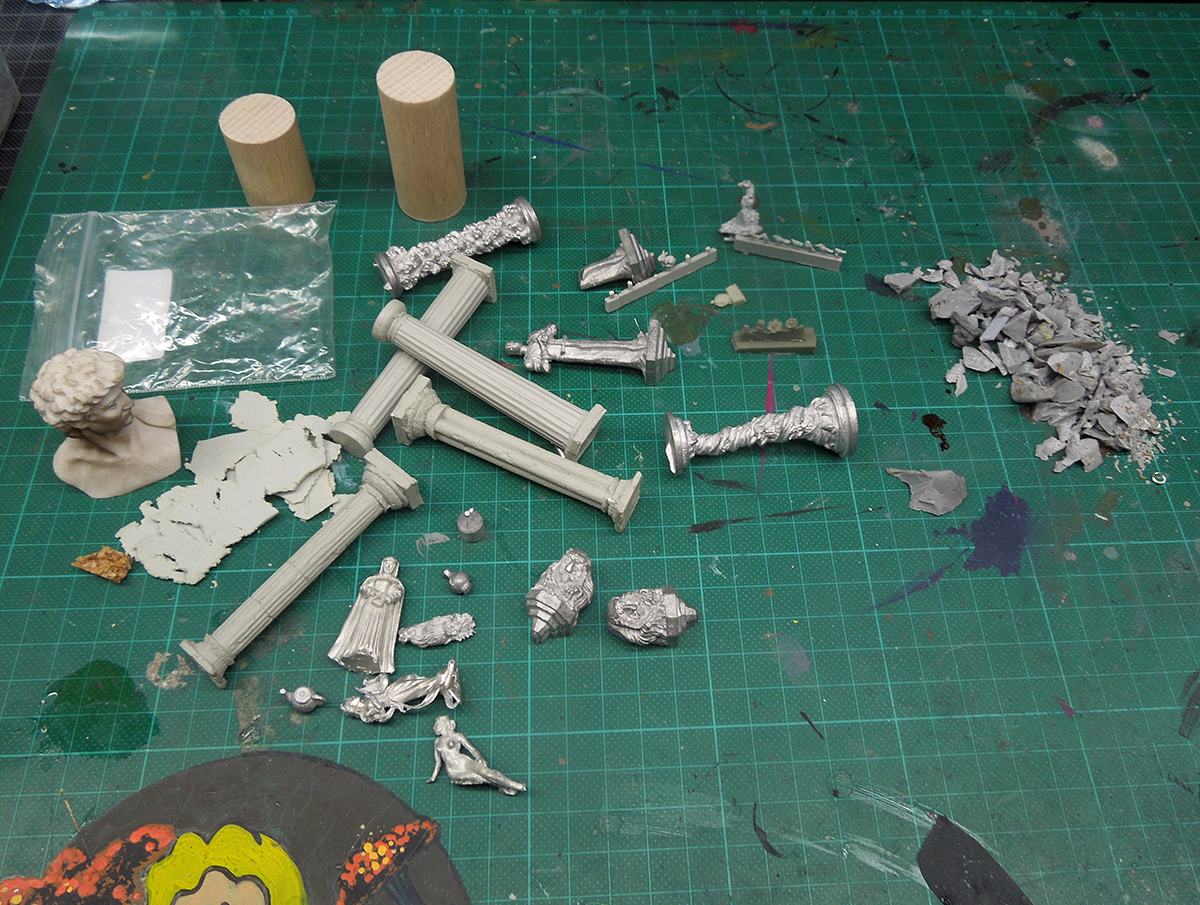 Step by Step: Creating a Fantasy Base | planetFigure | Miniatures