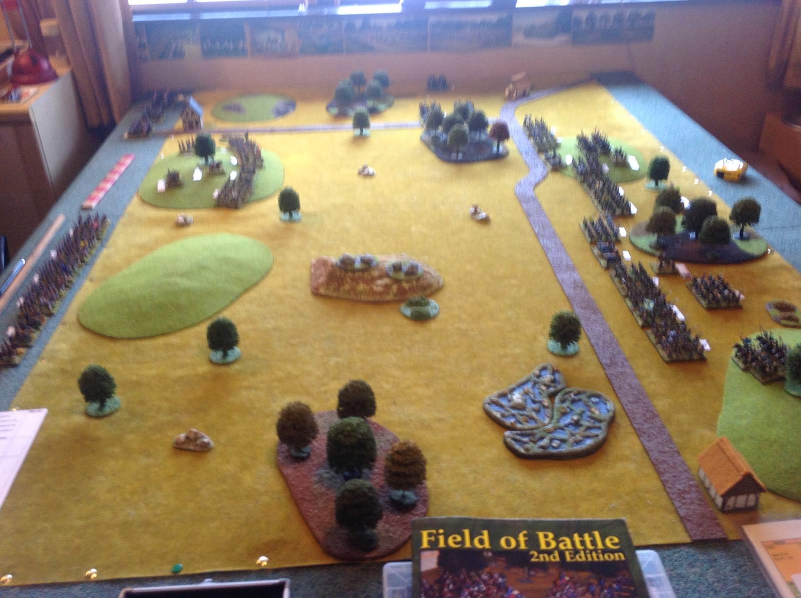 Sgt Steiner's Wargaming Blog: New Wargames room and a Field Of Battle ...
