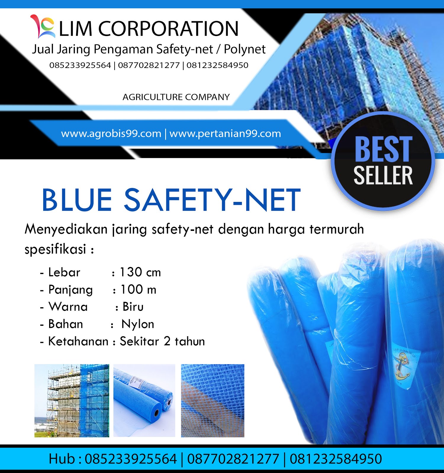 Pentingnya Penggunaan Jaring Safety (Polynet) Untuk Pengaman Proyek ...