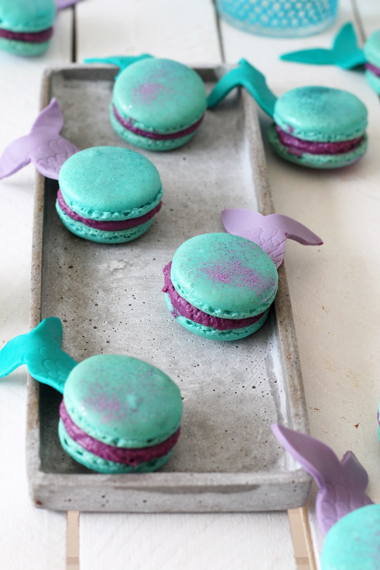 Mermaid Macarons - Biskuitwerkstatt