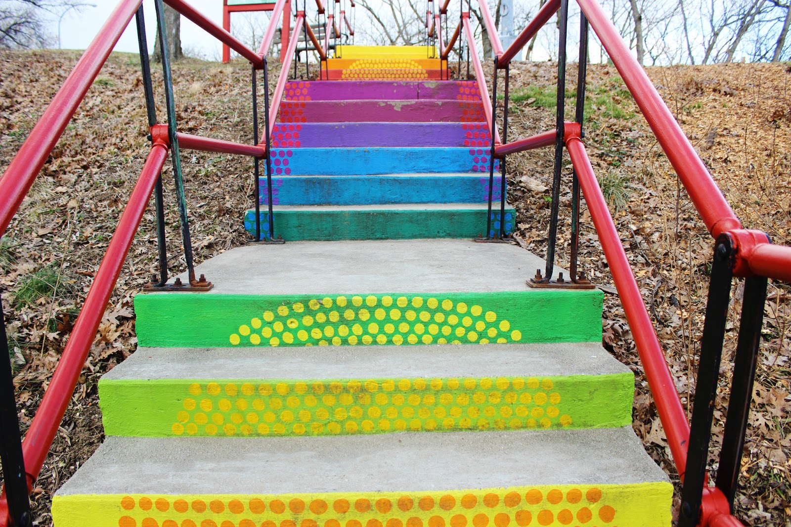 Sink Into The Sea: Colorful Steps