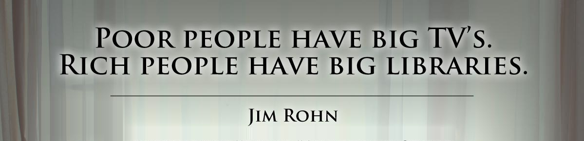 Lalita Resources: Poor people have big TV's. Rich people have big ...