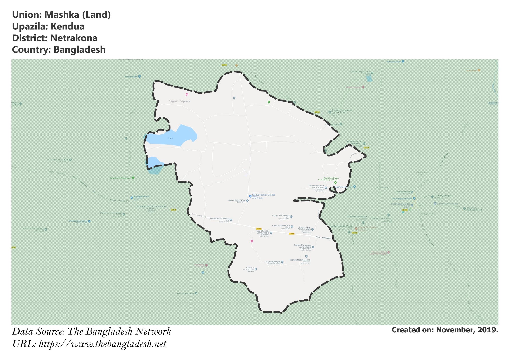 Mashka Union, Netrakona