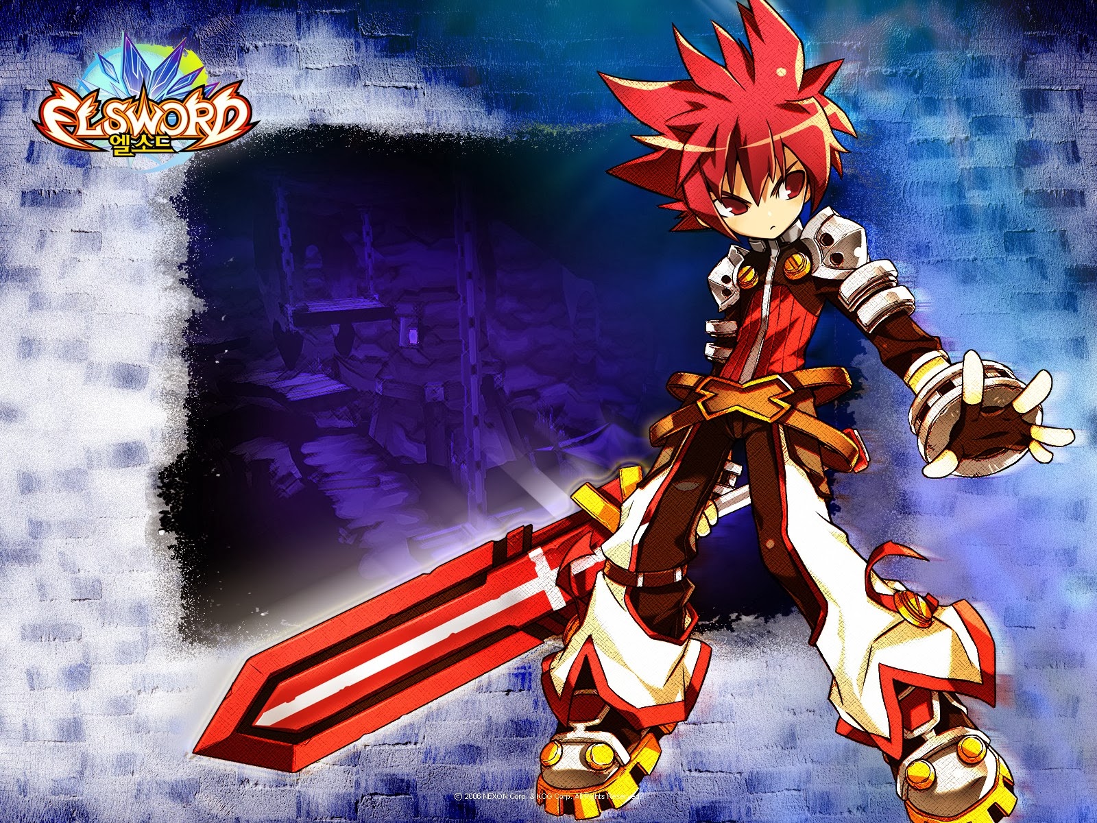 KamiNoBeniMizu Online Games: Elsword Elsword Wallpapers