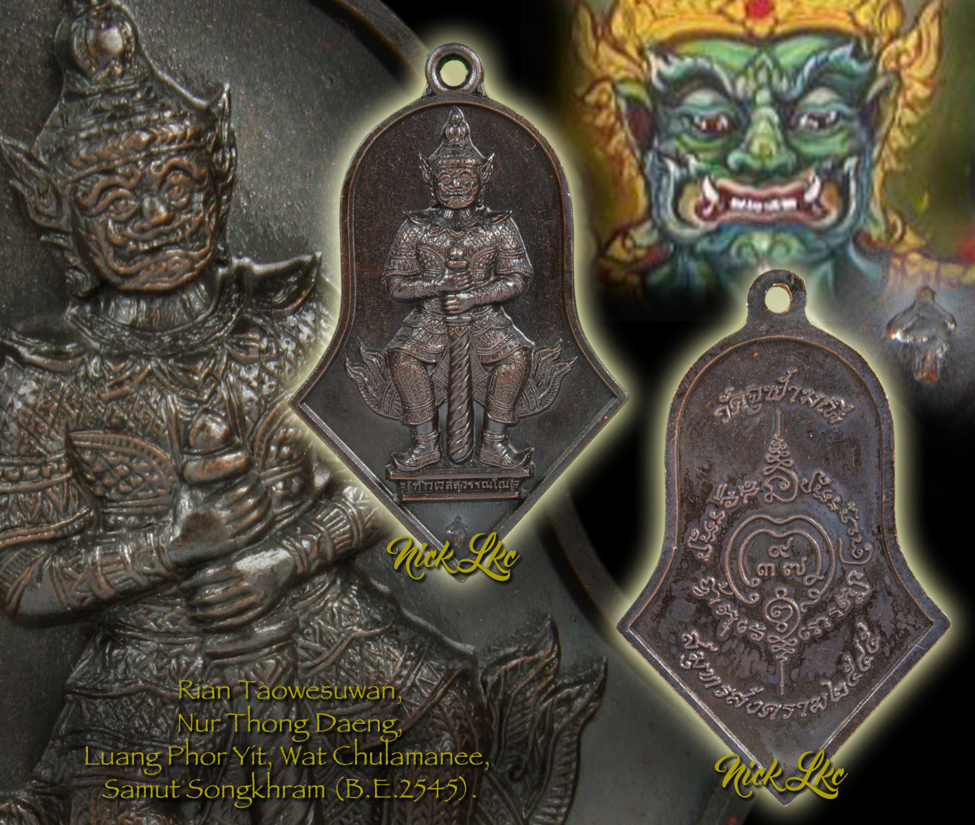 The Amazing Thailand: Rian Taowesuwan, Nur Thong Daeng, Luang Phor Yit ...