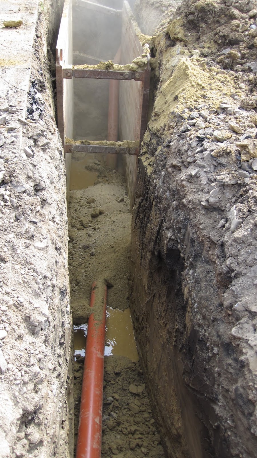 The Renovation: Sewer, electricity and water!