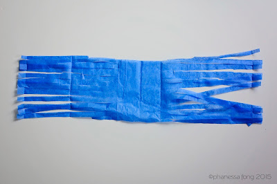 Phanessa's Crafts: Tissue Paper Tassles