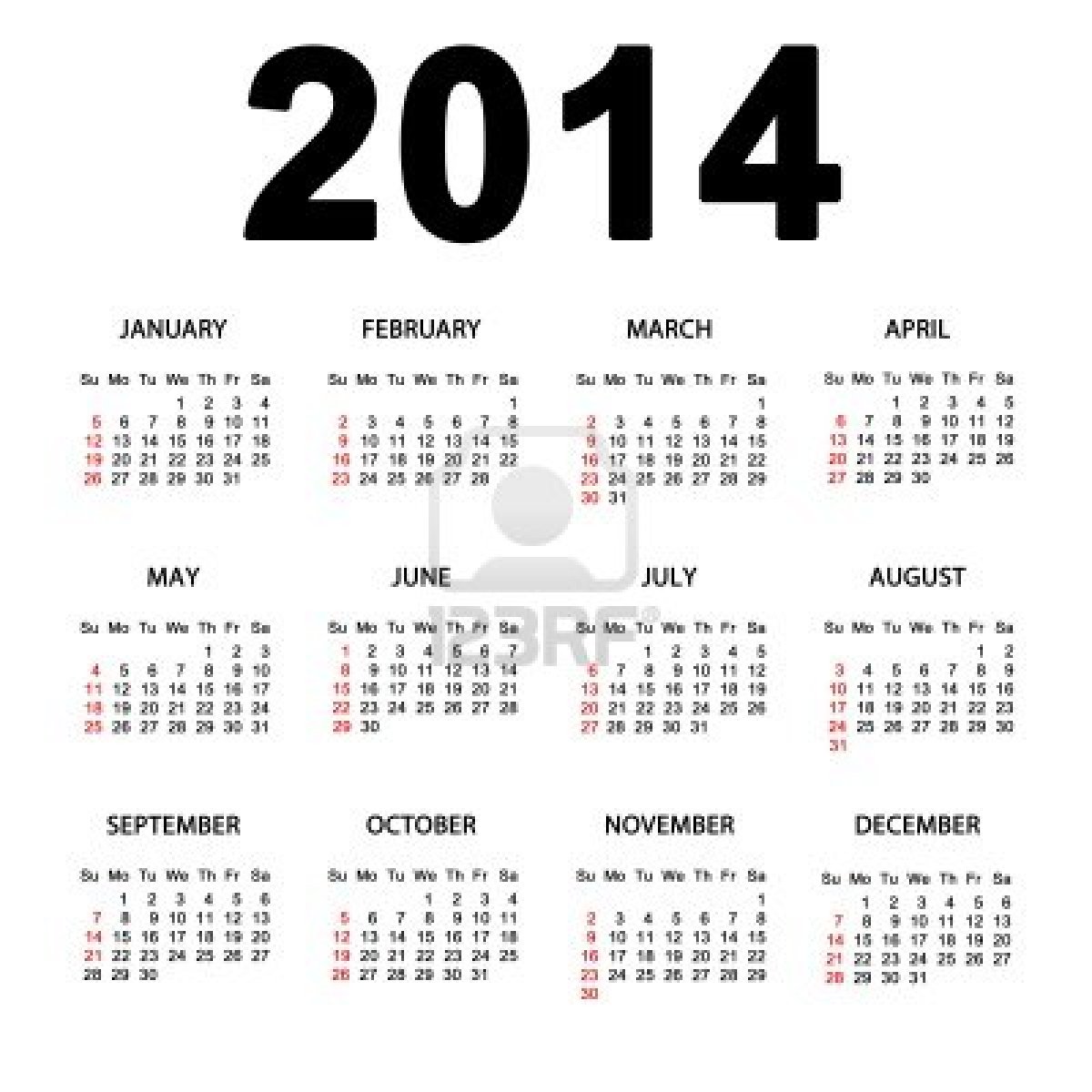kalender jakarta 2014