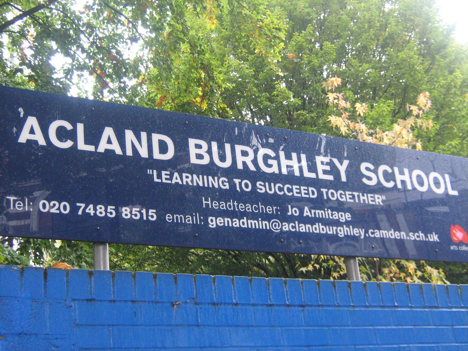 Acland Burghley, Haverstock and Arab Institute Blog: ACLAND BURGHALEY ...