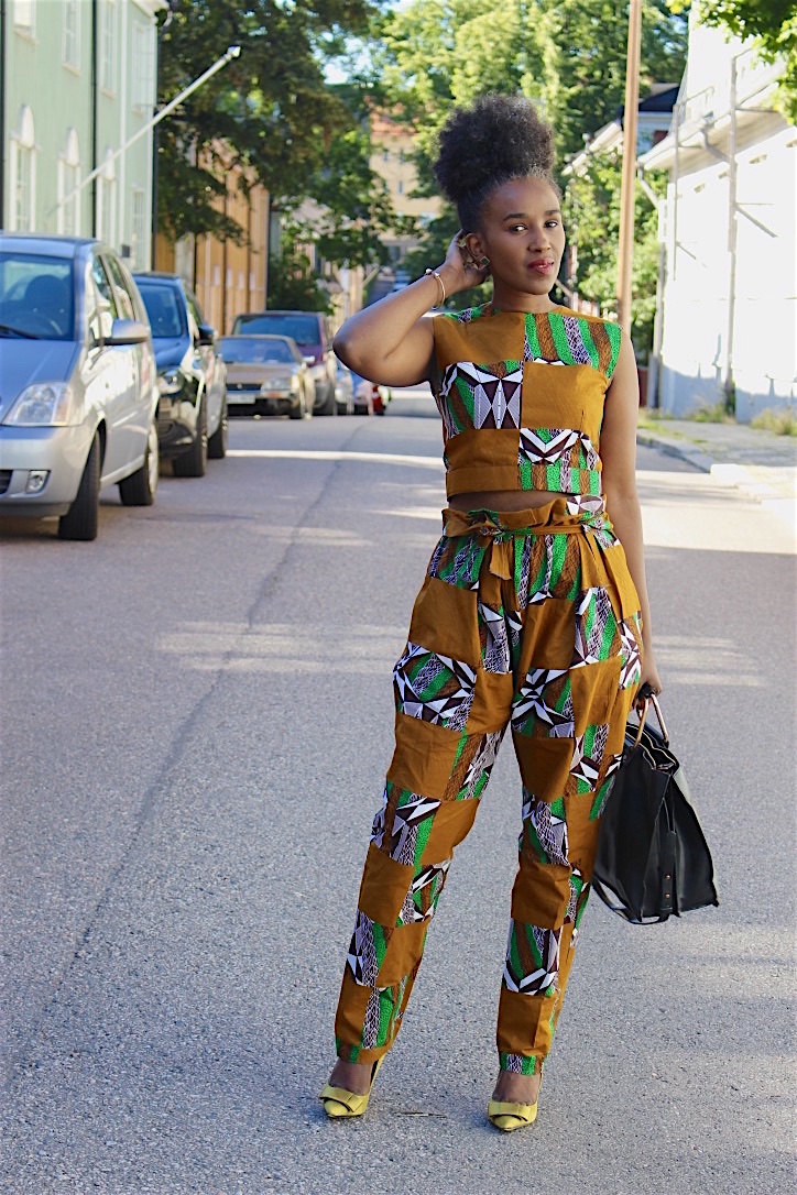 The Mechanic: A Two-Piece African Print Overall | Mimiri