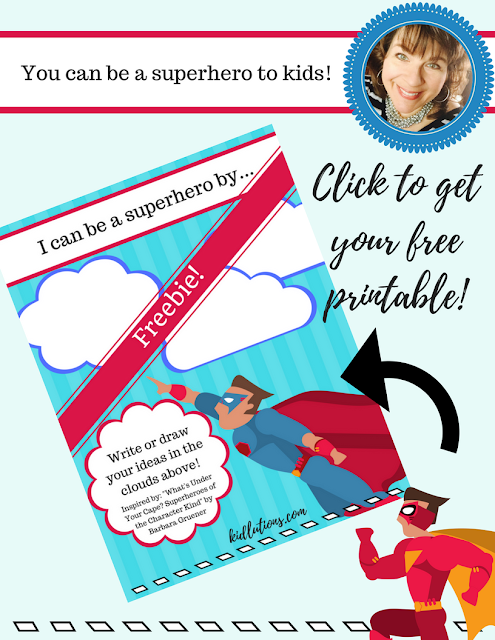 Superhero Kids Free Printable