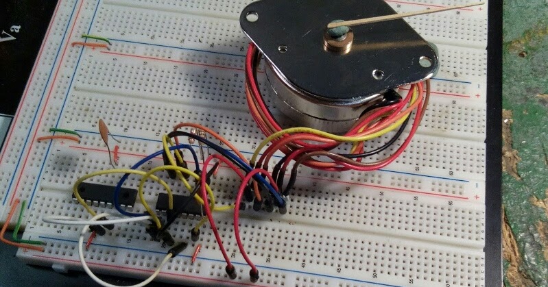 PIC Projects in Pascal: Unipolar Stepper Motor #2