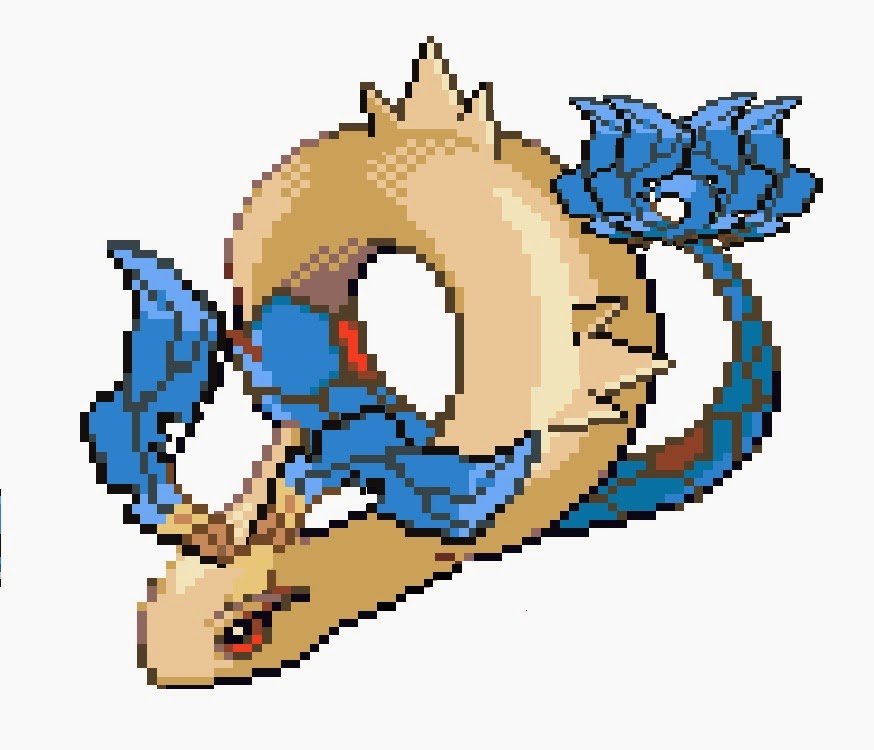 PokemonSpriteGirl: Pokemon Sprite #3 - Milotic