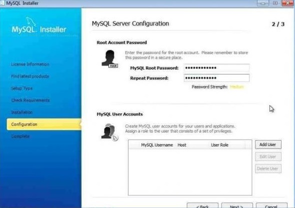 mysql: Instalación de MySql