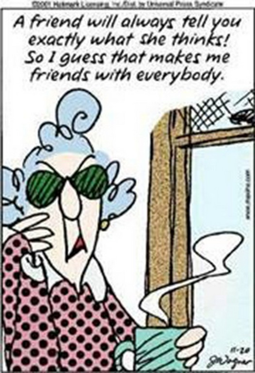 Chuck's Fun Page 2: Maxine cartoons - 21 images