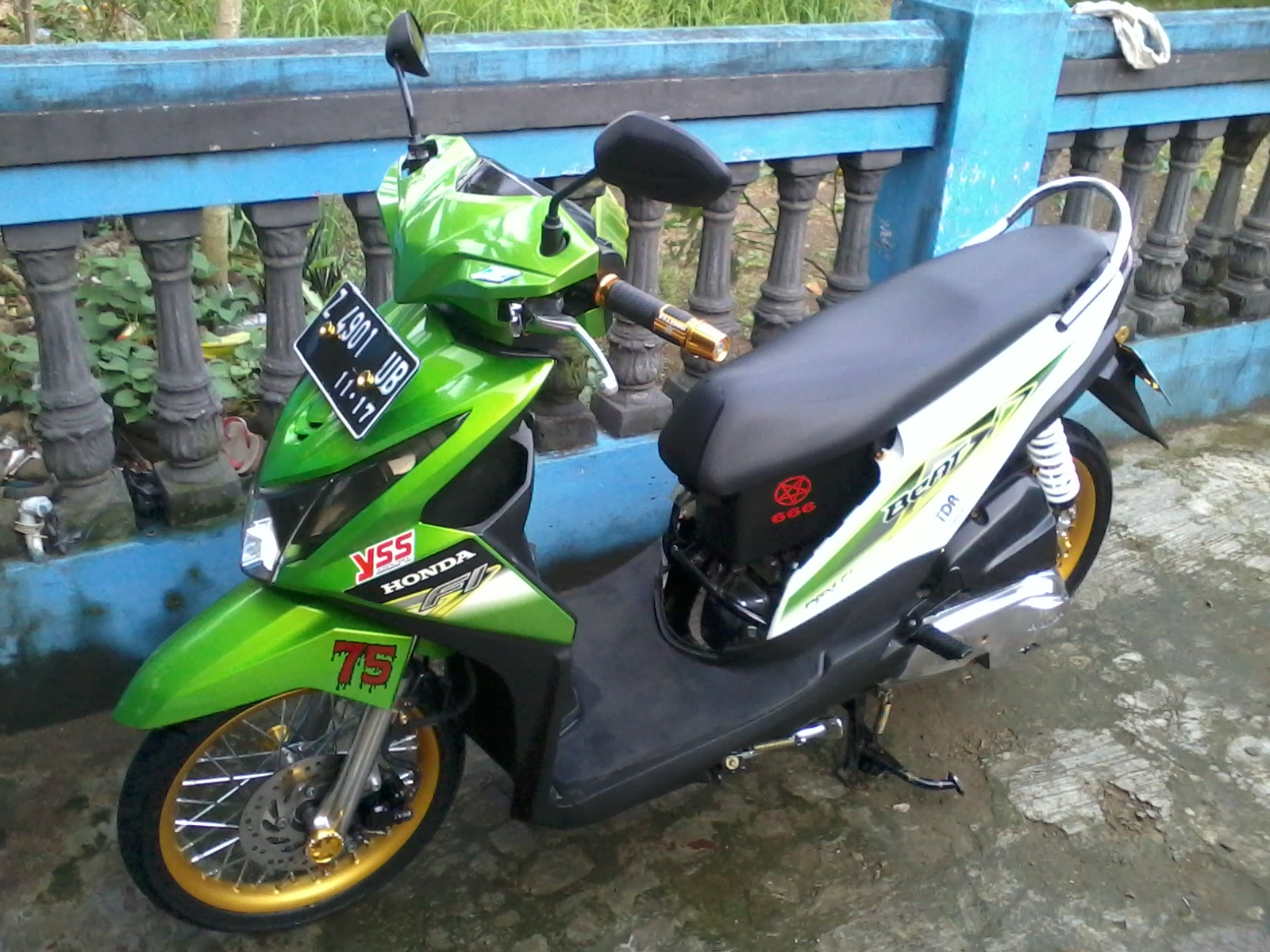 Automotive 75: Modifikasi Simpel Motor Beat PGM FI