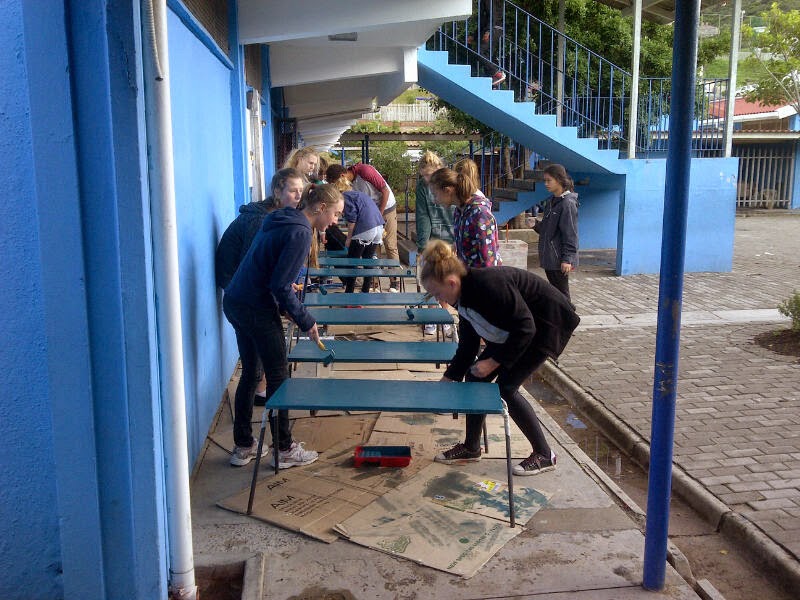 Camps Bay High School: CBHS Renovates Sentinel Primary School - Jul '14