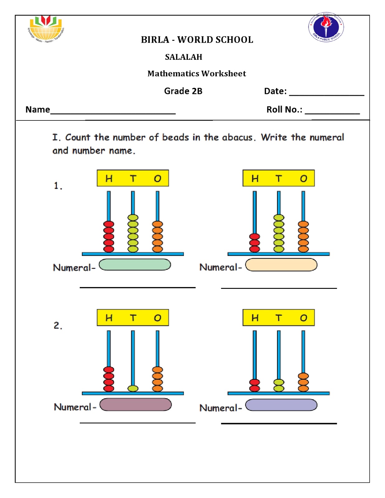 Birla World School Oman Homework For Grade 2 B On 25 08 16 birla-world-school-oman-homework-for-grade-2-b-on-25-08-16