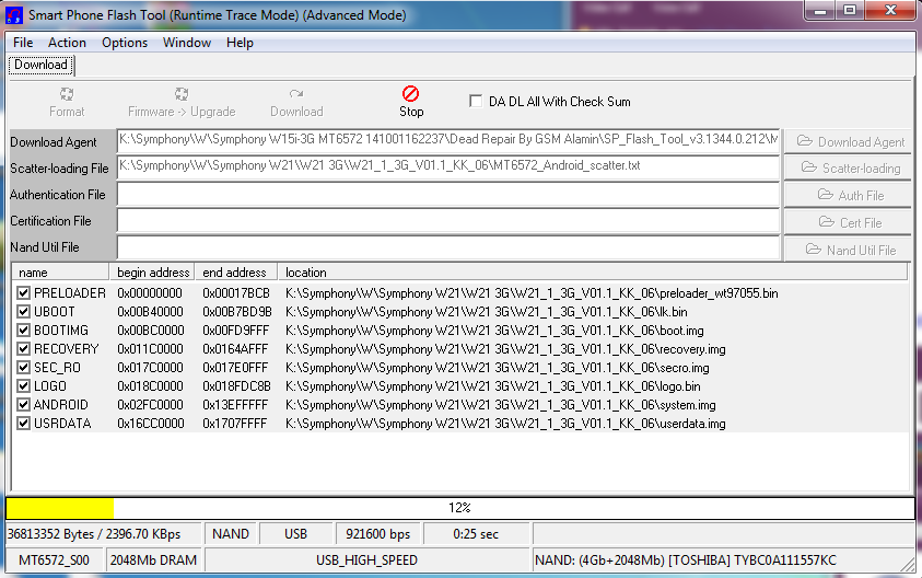 symphony w21 3g dead boot repier flash file download 1000% tested by ...