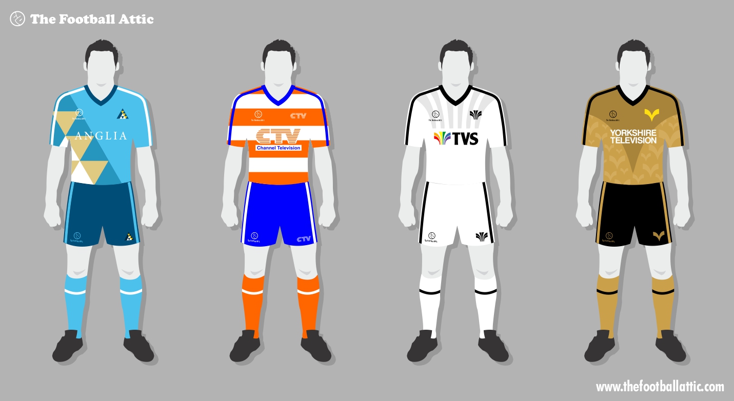 Fantasy Nostalgia: Regional ITV Football Kits ~ The Football Attic