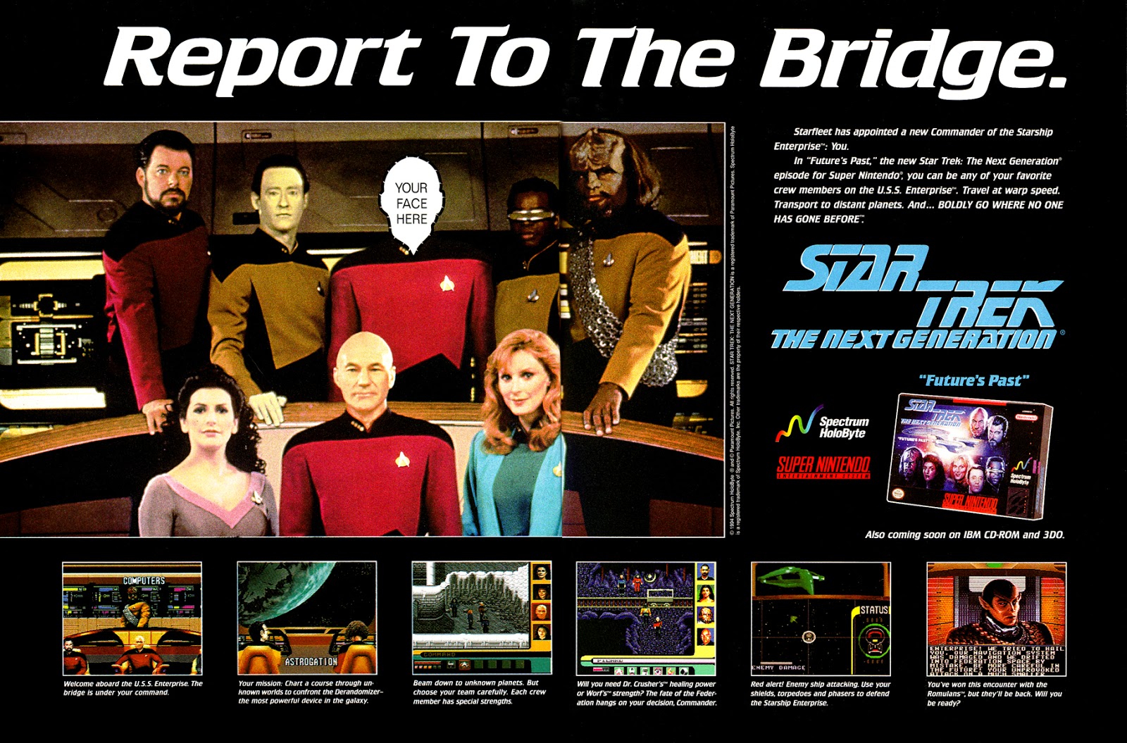 Vault 1541: Gaming Ads: Spectrum Holobyte