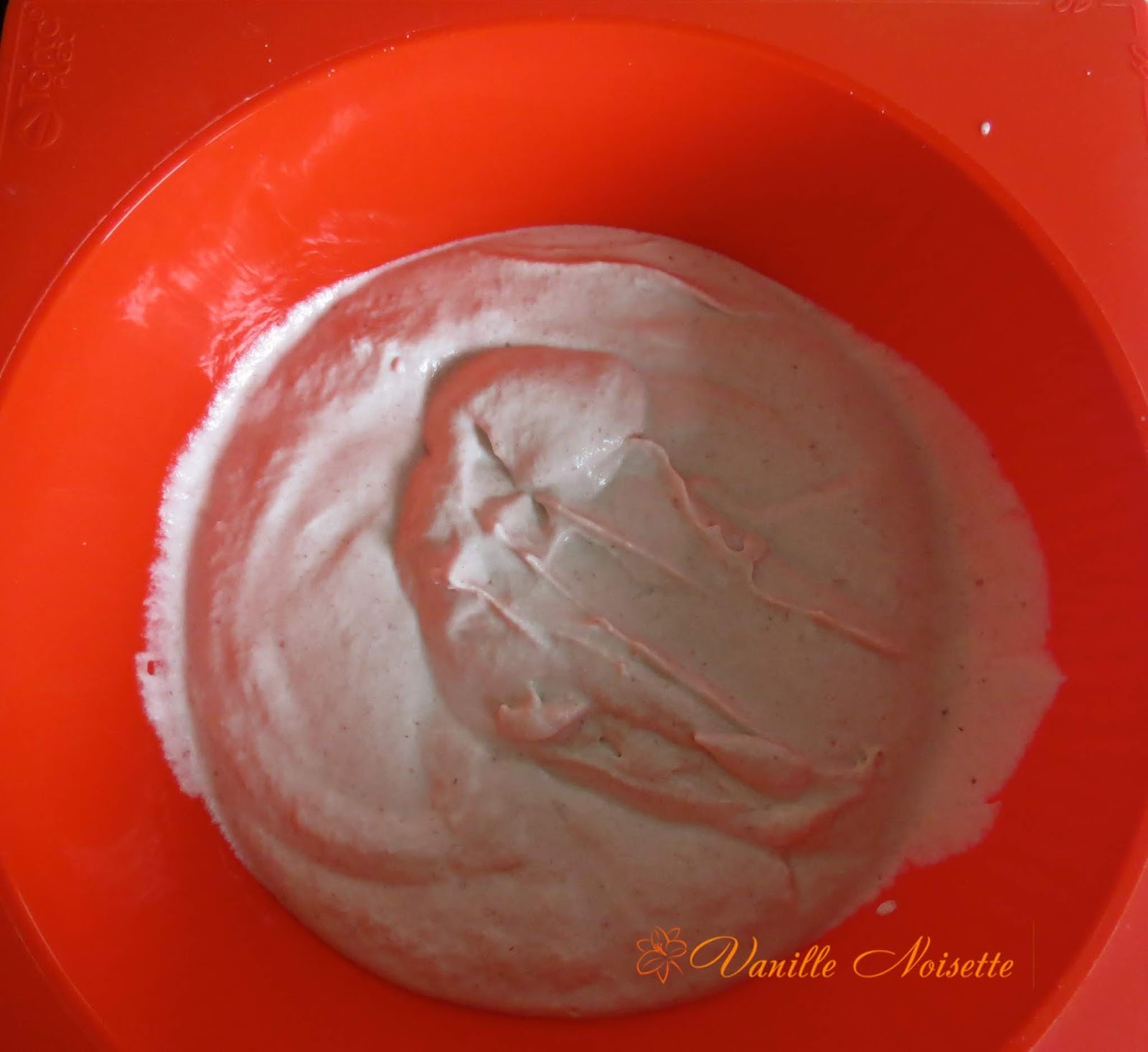 Vanille Noisette : ENTREMETS FRUITS ROUGES ET PISTACHE