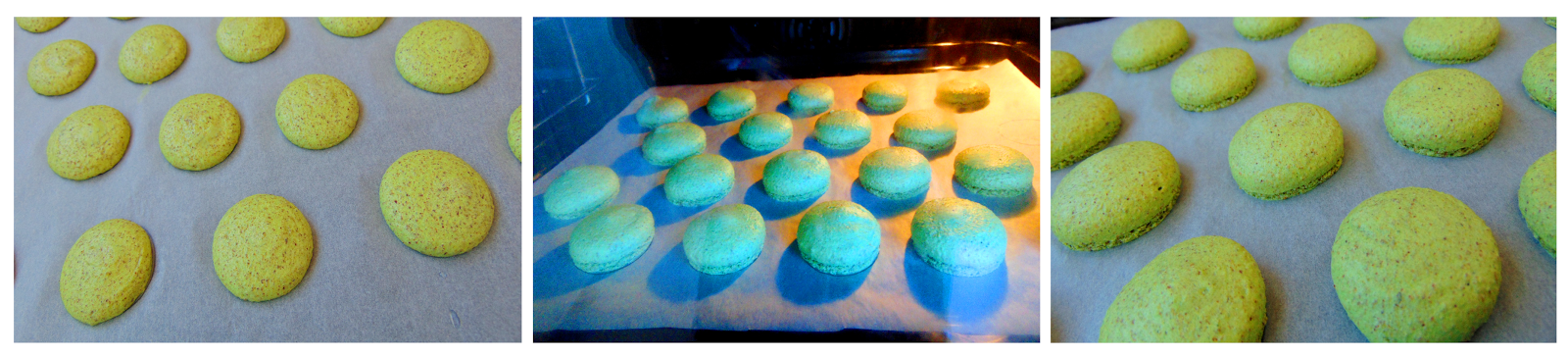 Macarons cu fistic si crema de ciocolata alba - simonacallas