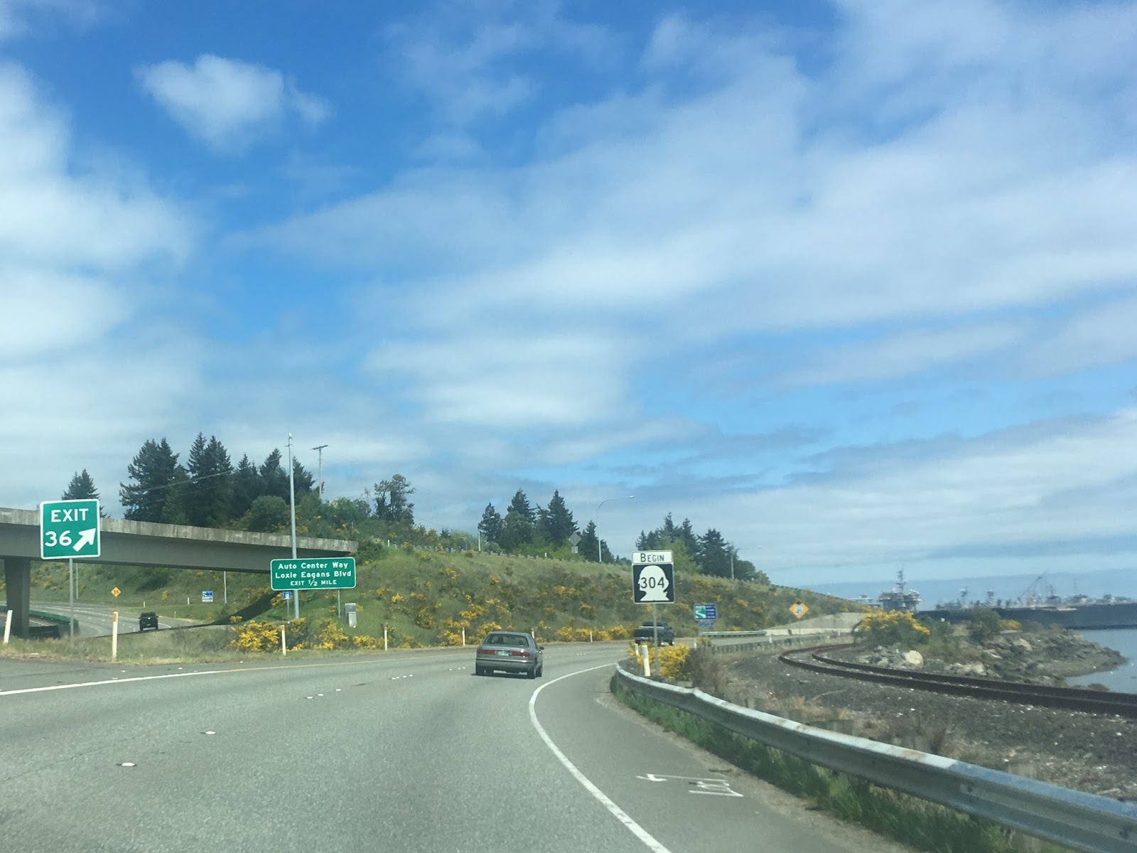 Washington State Route 304 and the Bremerton-Seattle Ferry