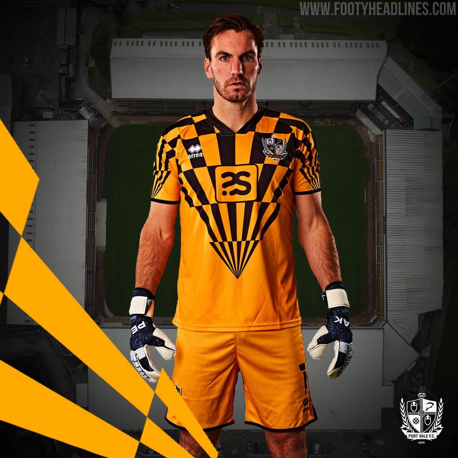 Stunning Port Vale 20-21 Home & Goalkeeper Kits Released - Design Input ...