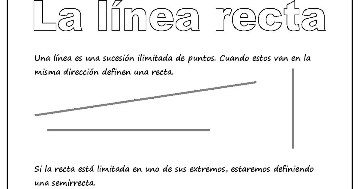 VALDEPLÁSTICA: LA LÍNEA RECTA