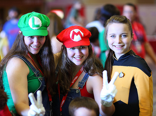 World Toy Brasil: Cosplay - Super Mario Bros