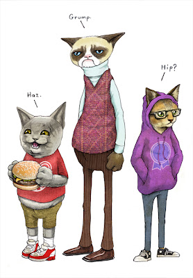 Art & Observations: Cat Memes