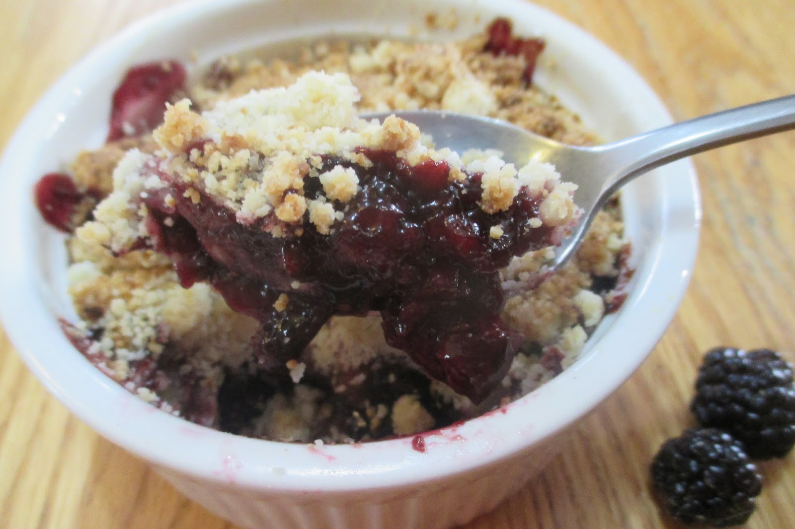 Cherry Mulberry Crumble Recipe- Paleo, Vegan, Refined Sugar Free ...