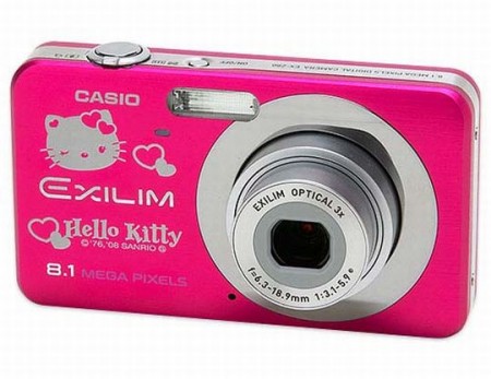 Digital Camera Hello Kitty limited edition Casio Exilim 12.1 megapixel ...
