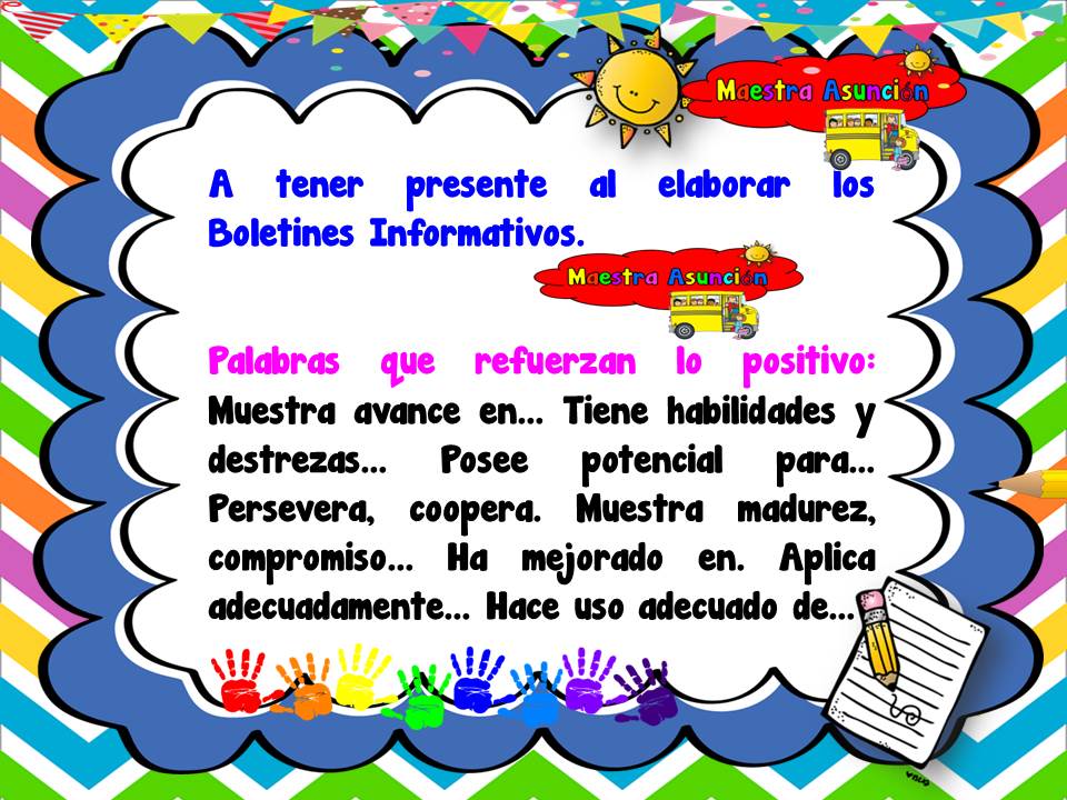 Orientaciones para elaborar los boletines informativos ( imágenes).