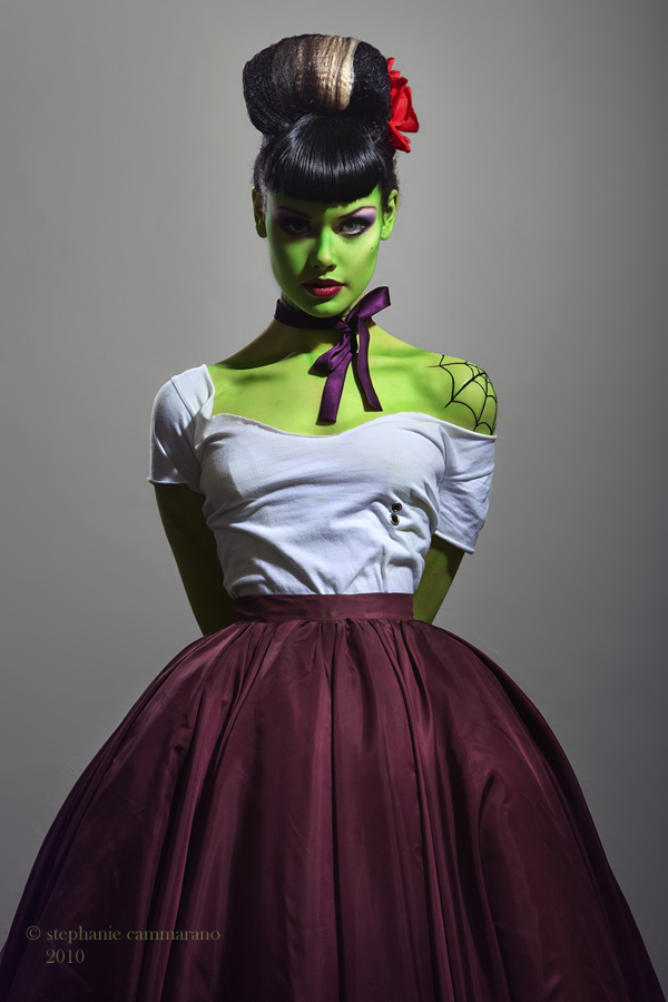 Rockabilly Bride of Frankenstein | Frankenstein costume, Halloween ...