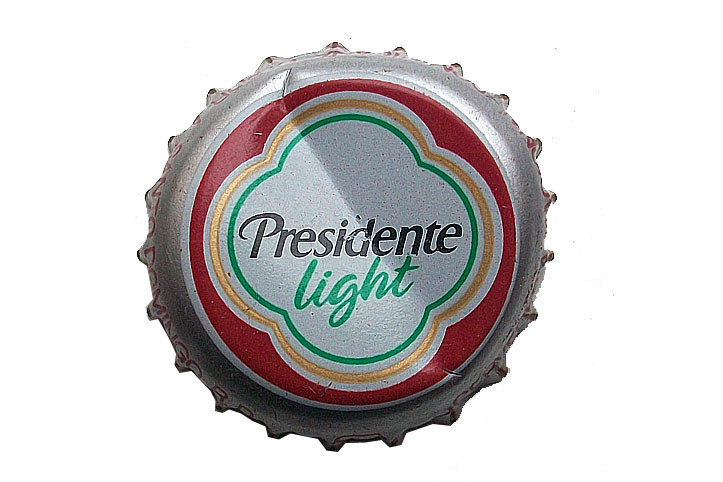 Colección de Chapas: Cerveza Presidente Light - República Dominicana