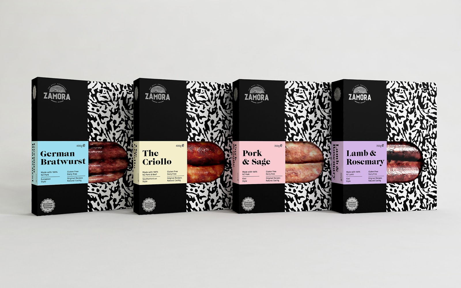 Zamora Sausages – Packaging Of The World
