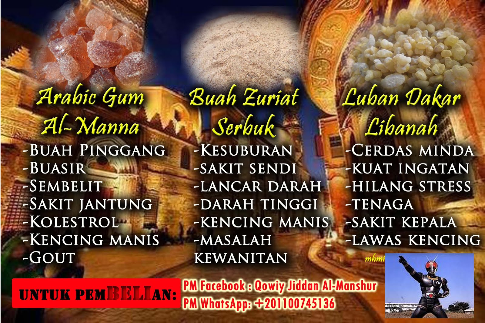 JUAL HERBA MELAYU DAN ARAB