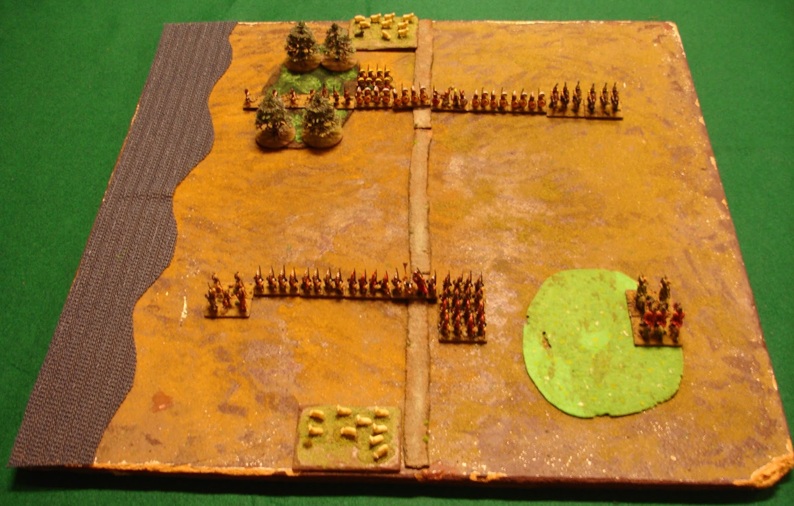 One Sided Miniature Wargaming Discourse: My First Game of DBA 3.0
