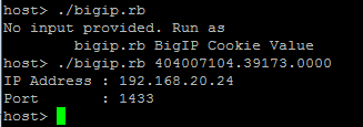 Decoding BigIP Cookie - Security Boulevard